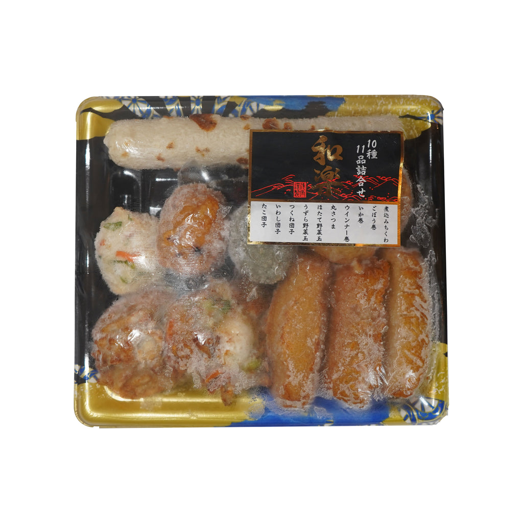Oden Set (Japanese Fish Cake Stew) 350g おでんセット – Kaizenya